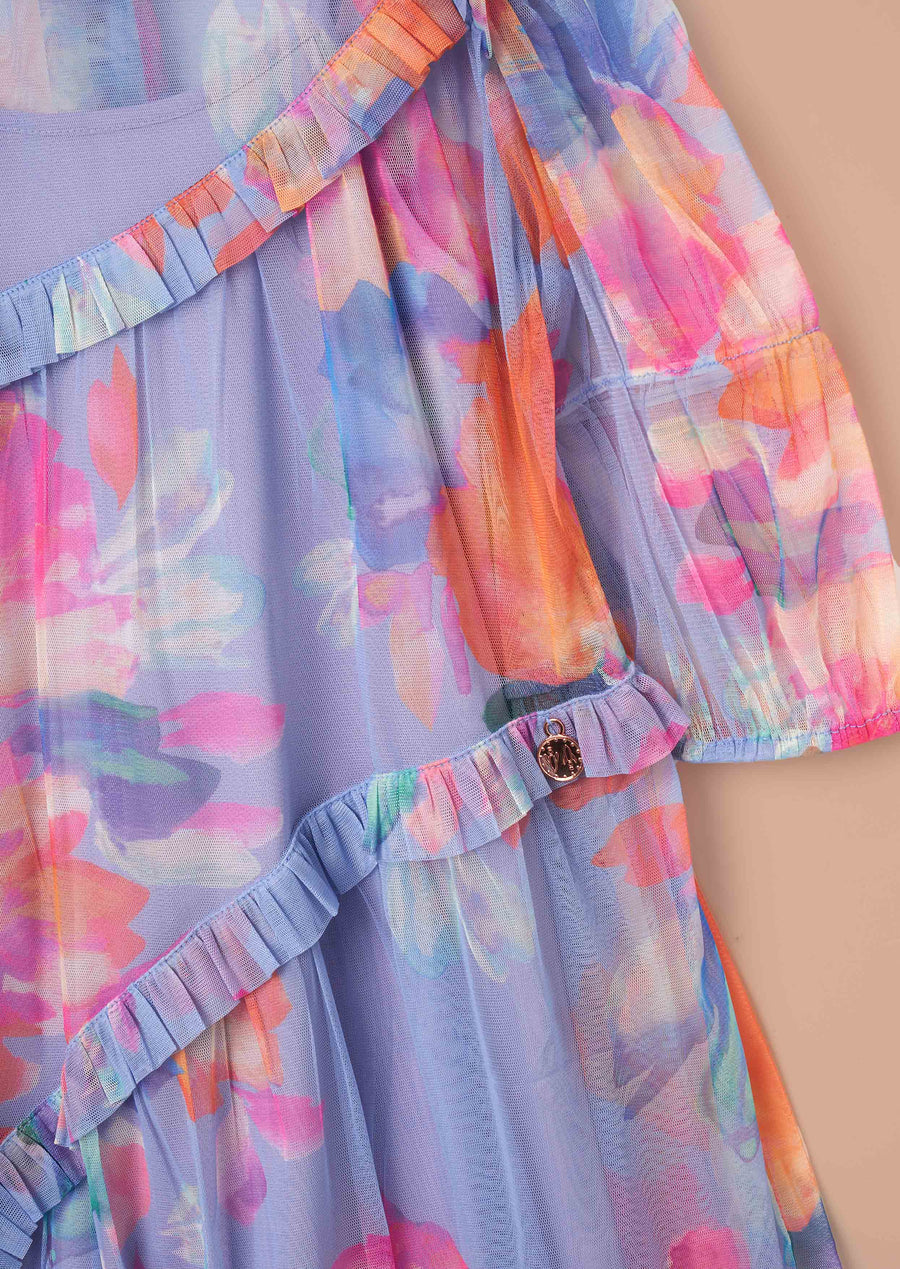 Angel & Rocket Girls Printed Multi Dresses